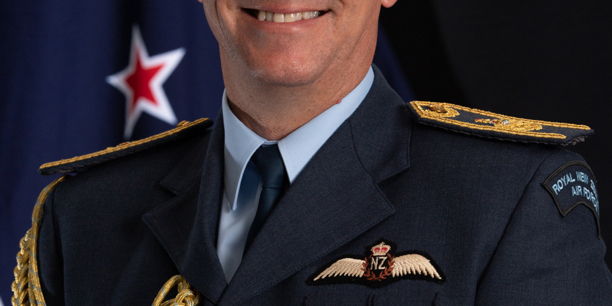 Chief of Air Force, Air Vice-Marshal Darryn Webb - New Zealand Defence ...
