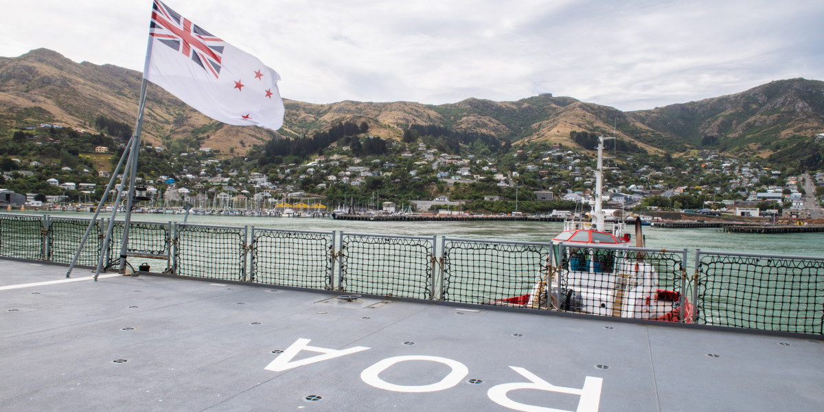 NZ Navy's new replenishment vessel sails on maiden voyage to Antarctica ...