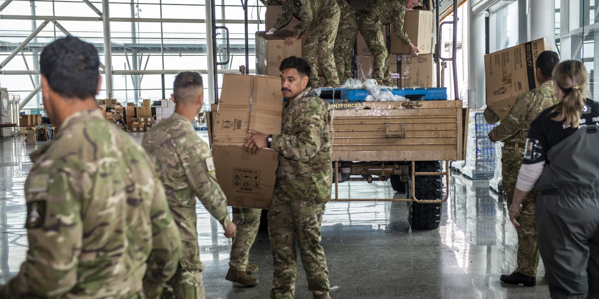 Cyclone: NZDF across the regions - New Zealand Defence Force