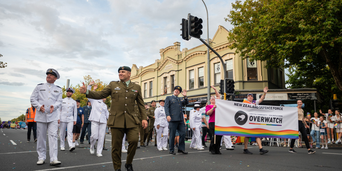 NZDF shows pride at Rainbow Parade - New Zealand Defence Force