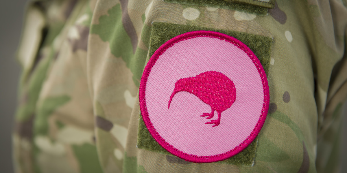 Kiwi patch goes pink - New Zealand Defence Force