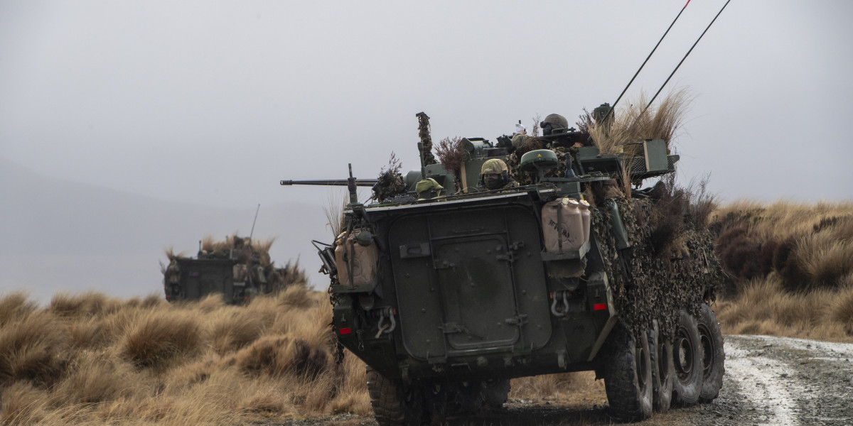 New Zealand Army battles tough conditions during valuable armoured ...