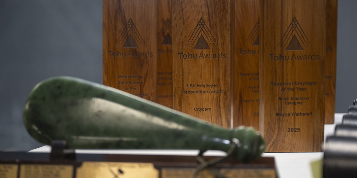 Tohu Awards celebrate part-time Defence commitments - New Zealand ...