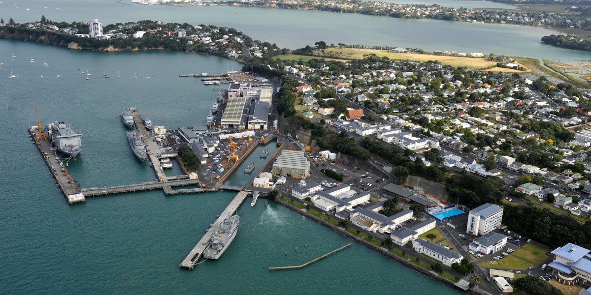 First shot fired in redevelopment of Naval Base - New Zealand Defence Force