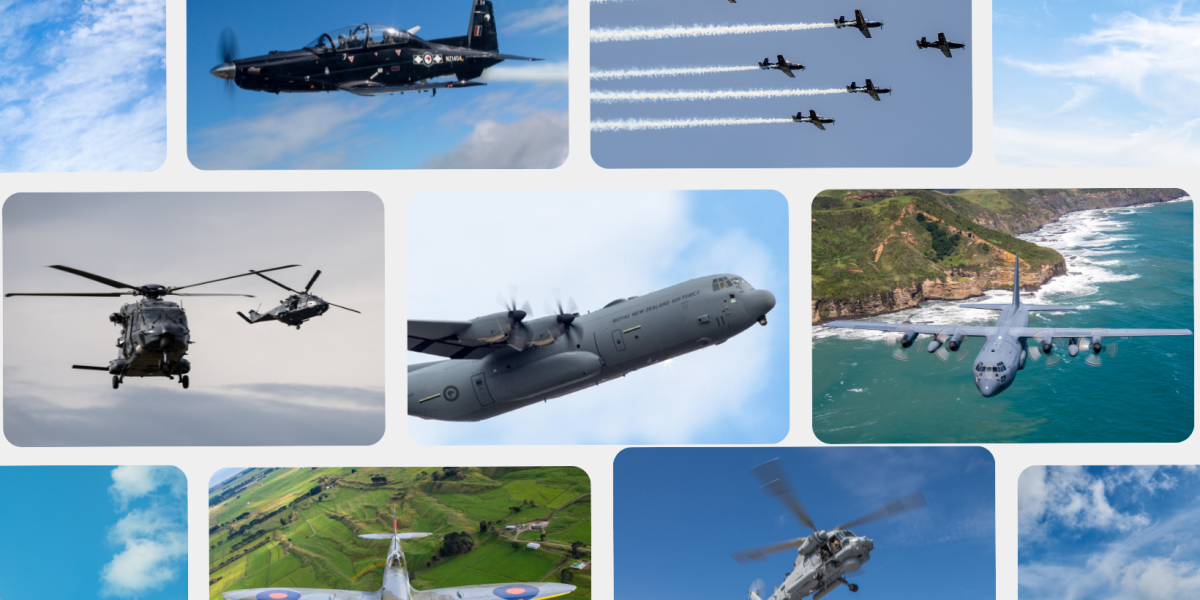 Anzac Day Flypasts 2023 - New Zealand Defence Force