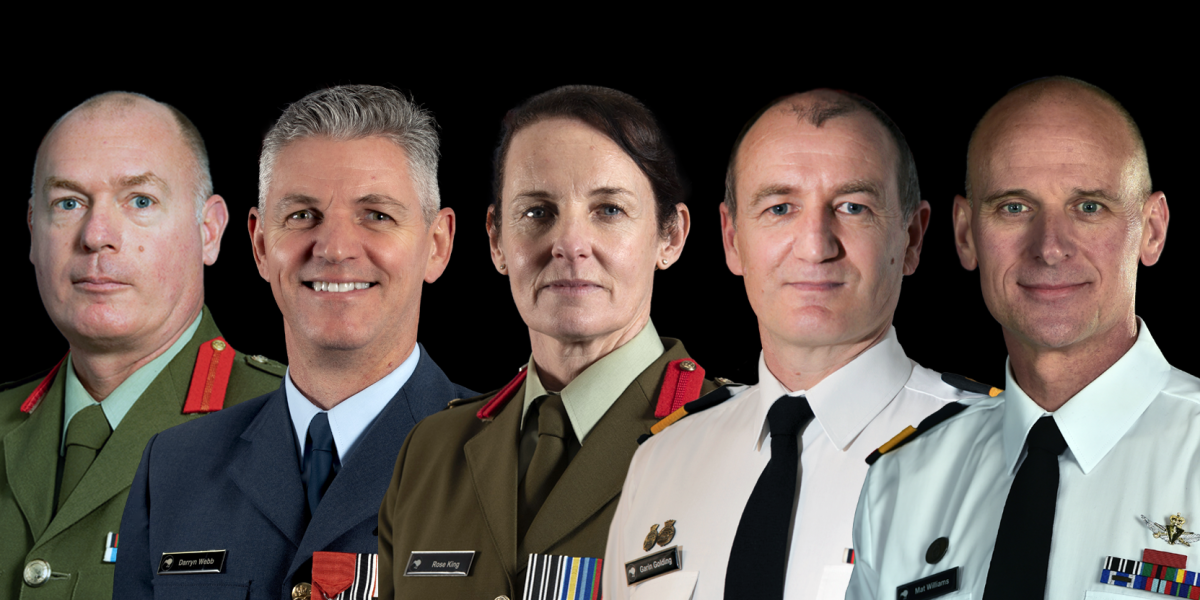 New appointments for NZDF's senior leadership - New Zealand Defence Force