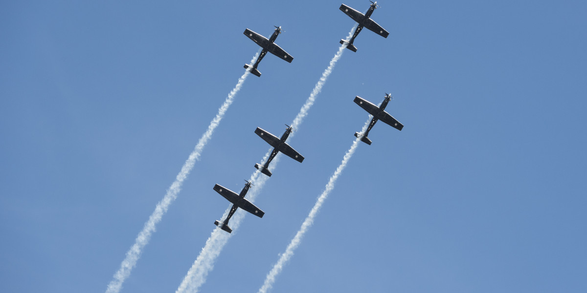 Royal New Zealand Air Force’s aerobatic team Black Falcons take flight ...