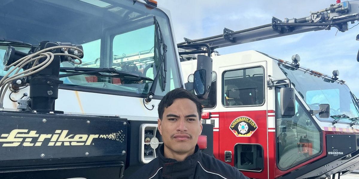 Whanganui Air Force Firefighter relishes Guam experience - New Zealand ...