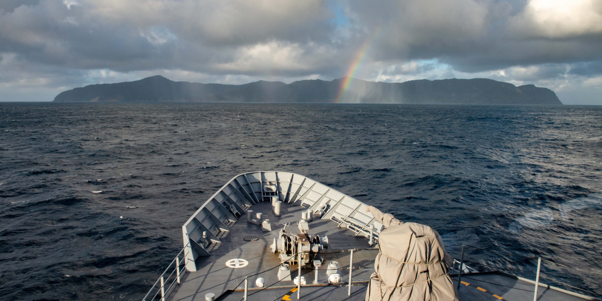 NZ Navy ship delivering Raoul Island refurbishments - New Zealand ...