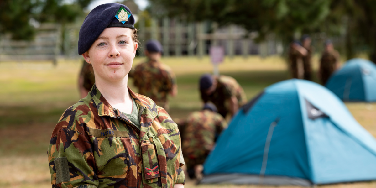 Taupō Army Cadets eyes the sky after groundwork - New Zealand Defence Force
