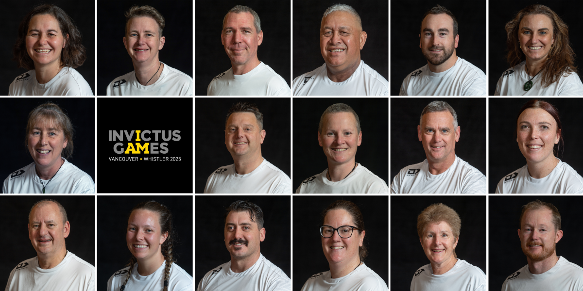 Invictus Games 2025: Meet our NZ Team - New Zealand Defence Force