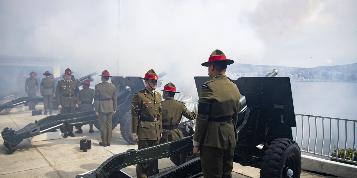 Gun salutes - New Zealand Defence Force