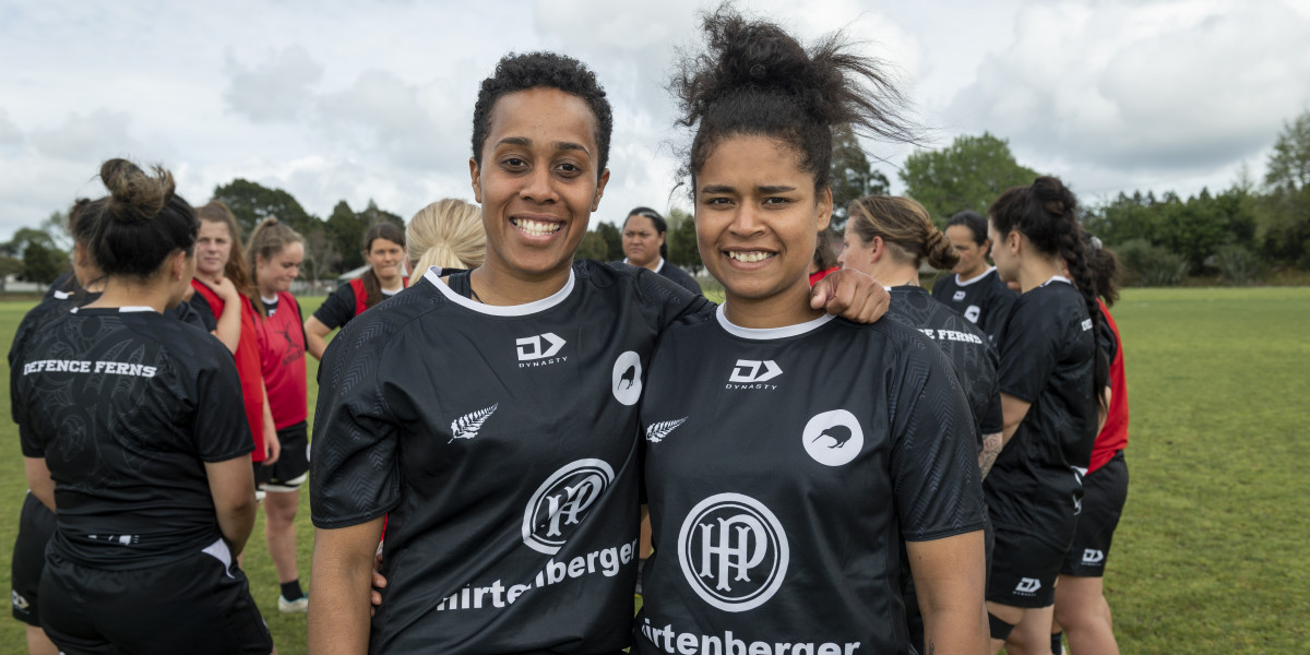 Families reunited by Army service come together on the rugby field ...